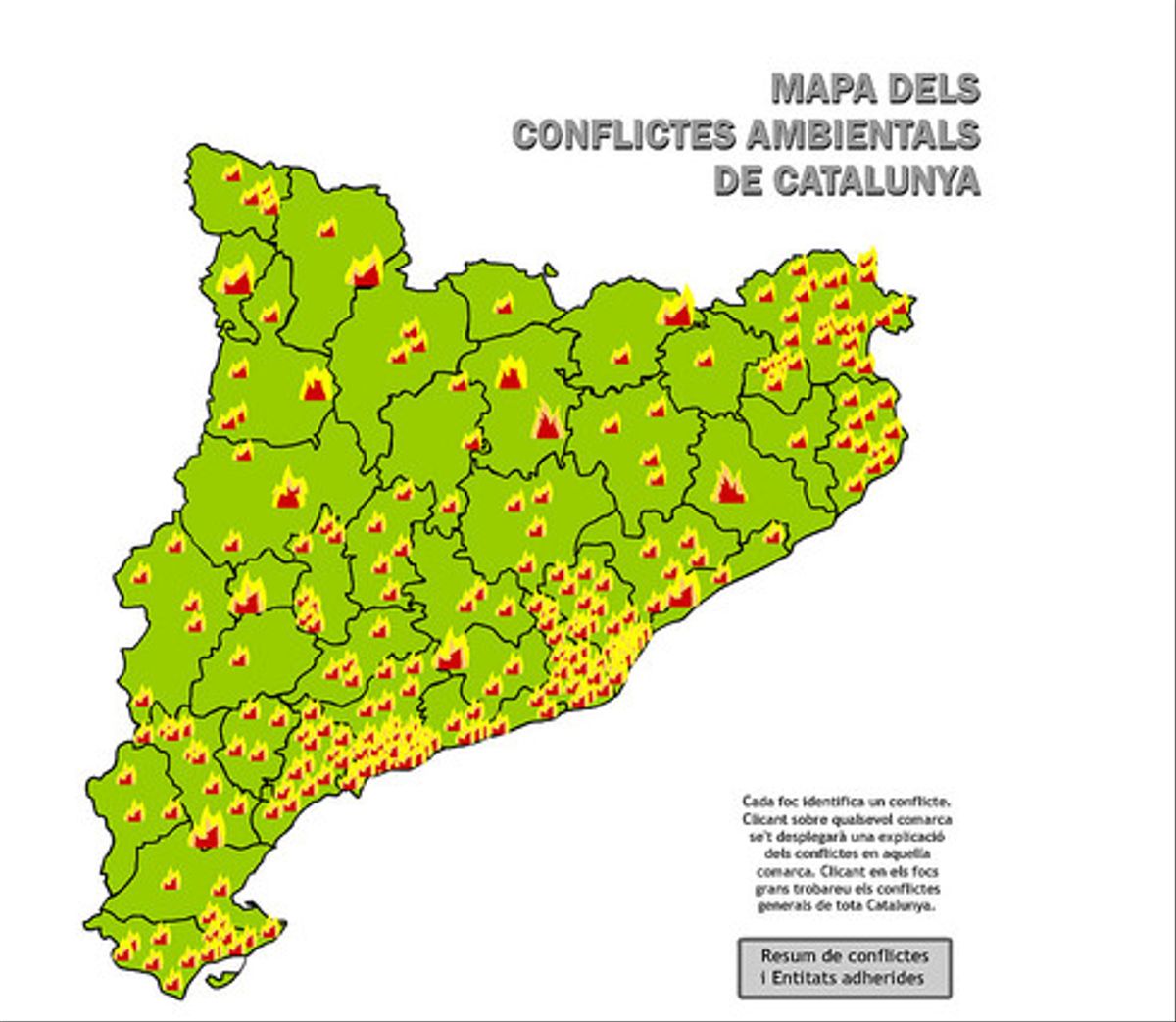 Mapes de la conca | Taula del Llobregat